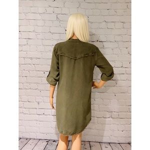 cloth & stone | Dresses | Cloth Stone Shirt Dress | Poshmark